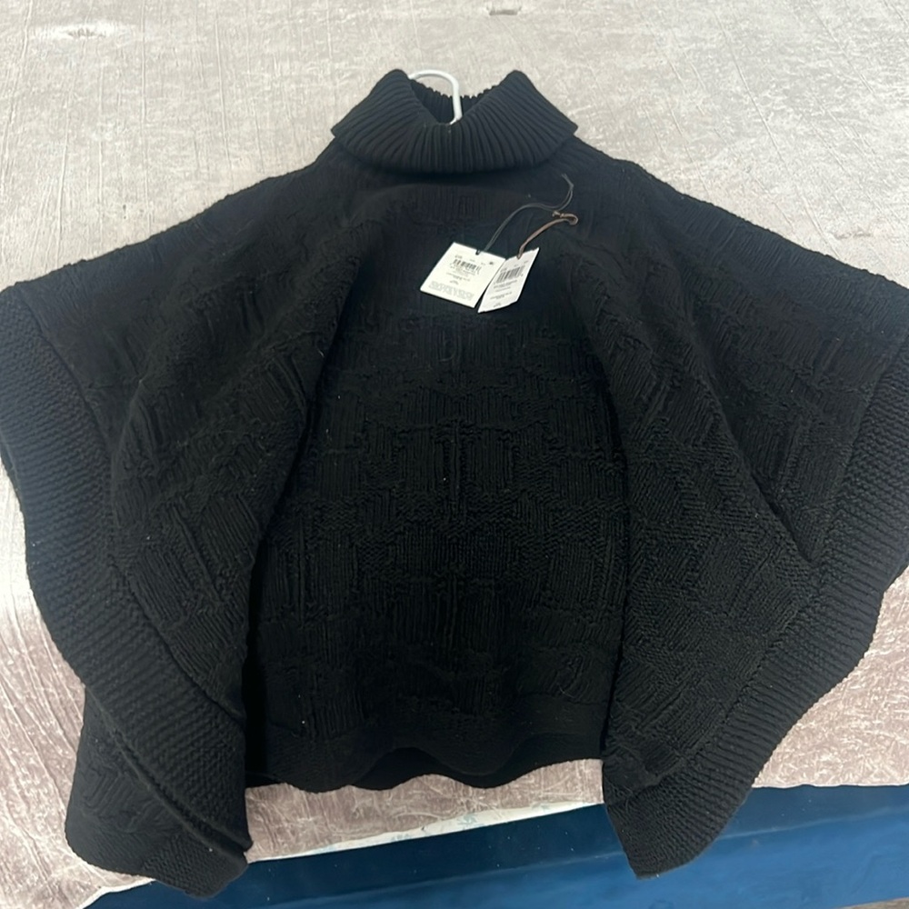 Coach Signature Logo Poncho - Gem